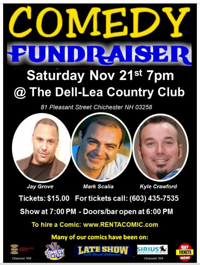 Comedy Fundraisers - Call 800-923-0879 NH, VT, ME, CT, RI, MA ( Any ...